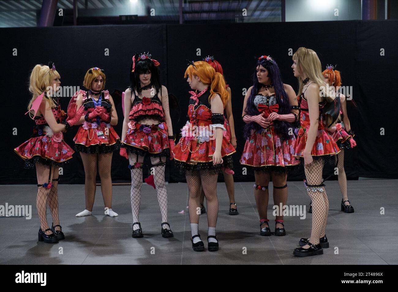 London, UK. 29th Oct, 2023. Comic book, anime, and video games fans ...