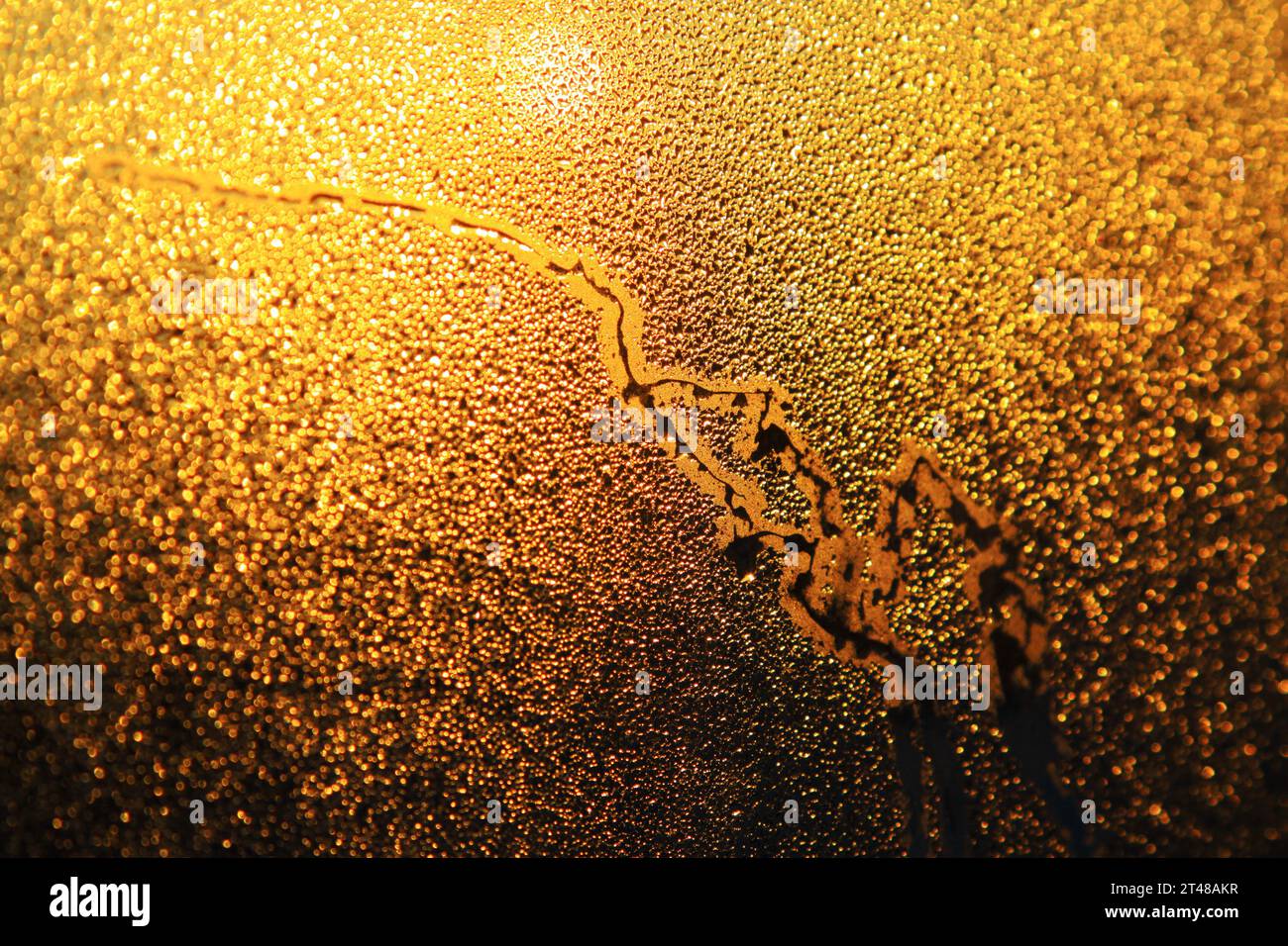 water drops and trace on the window, closeup of photo Stock Photo - Alamy