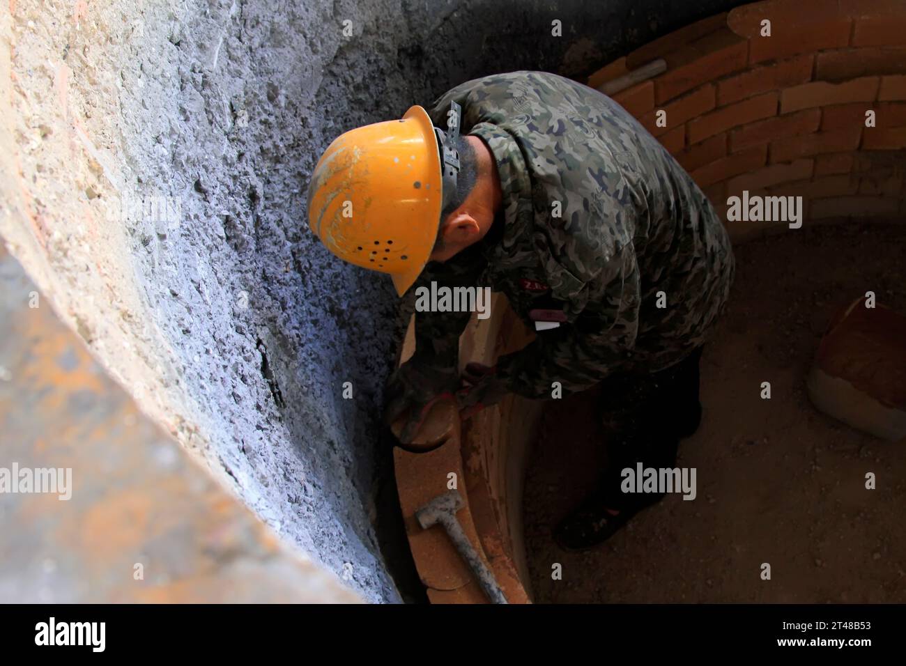 Refractory overalls hi-res stock photography and images - Alamy