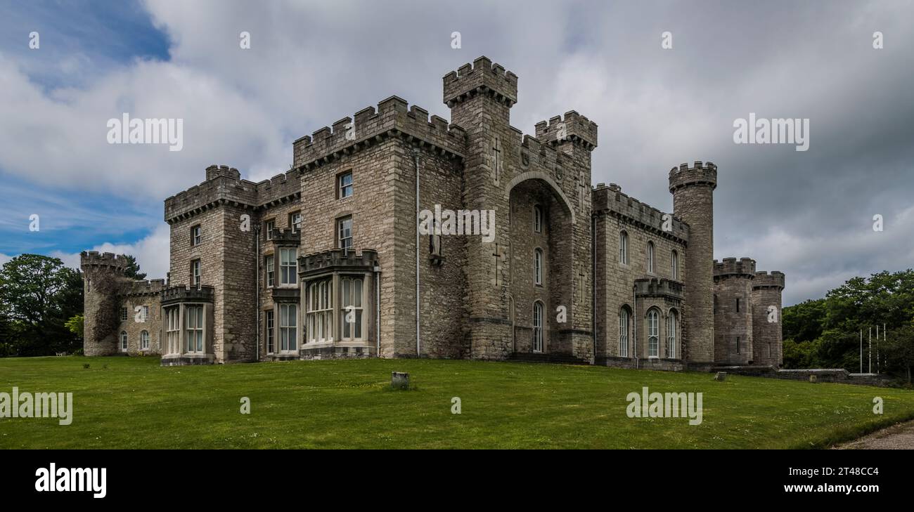 Bodelwyddan castle north wales hi-res stock photography and images - Alamy