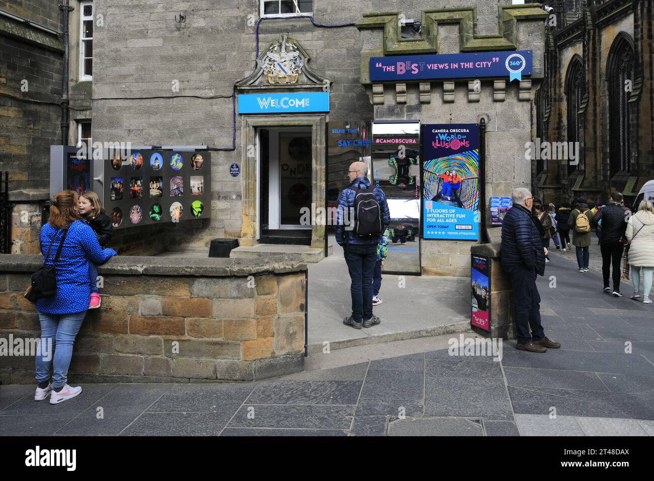Camera Obscura and the World of Illusions, Royal Mile, Edinburgh City ...