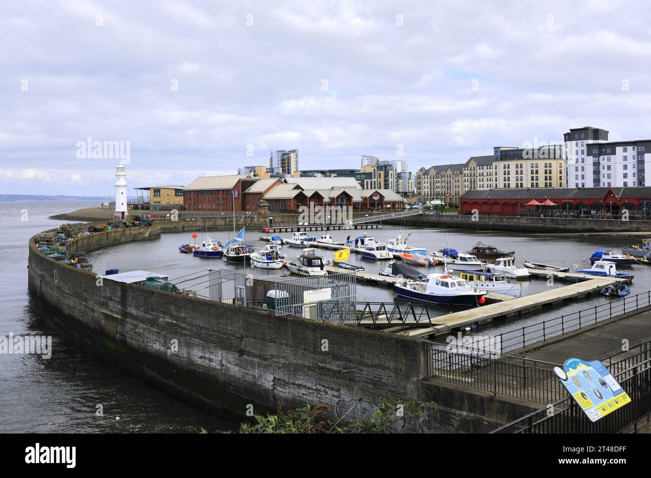 The Newhaven Harbour, Ocean Terminal, Leith town, Edinburgh City ...