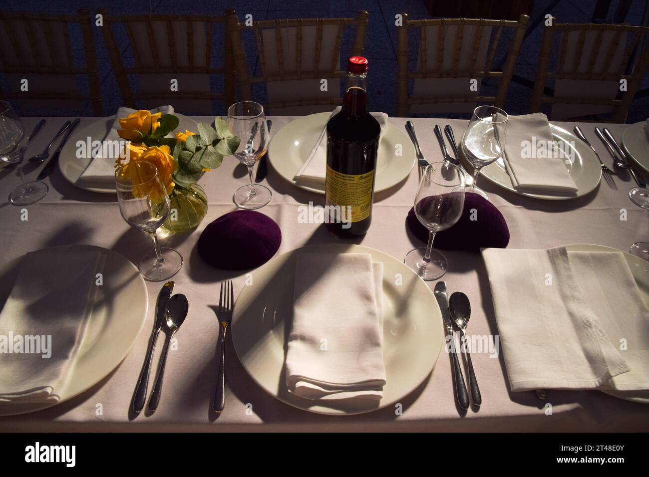 London, England, UK. 29th Oct, 2023. The Empty Shabbat Table ...