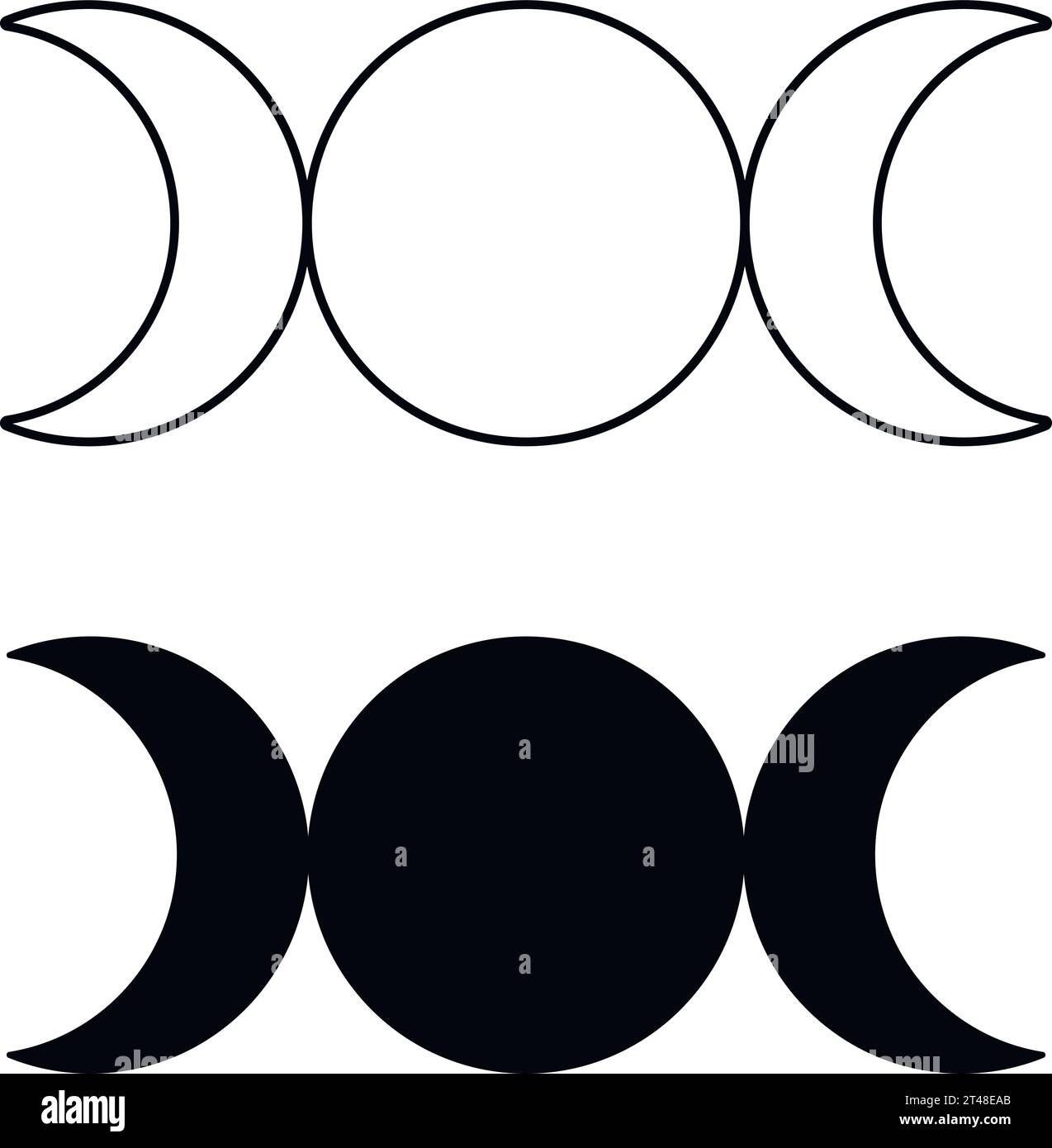 Triple goddess hi-res stock photography and images - Alamy