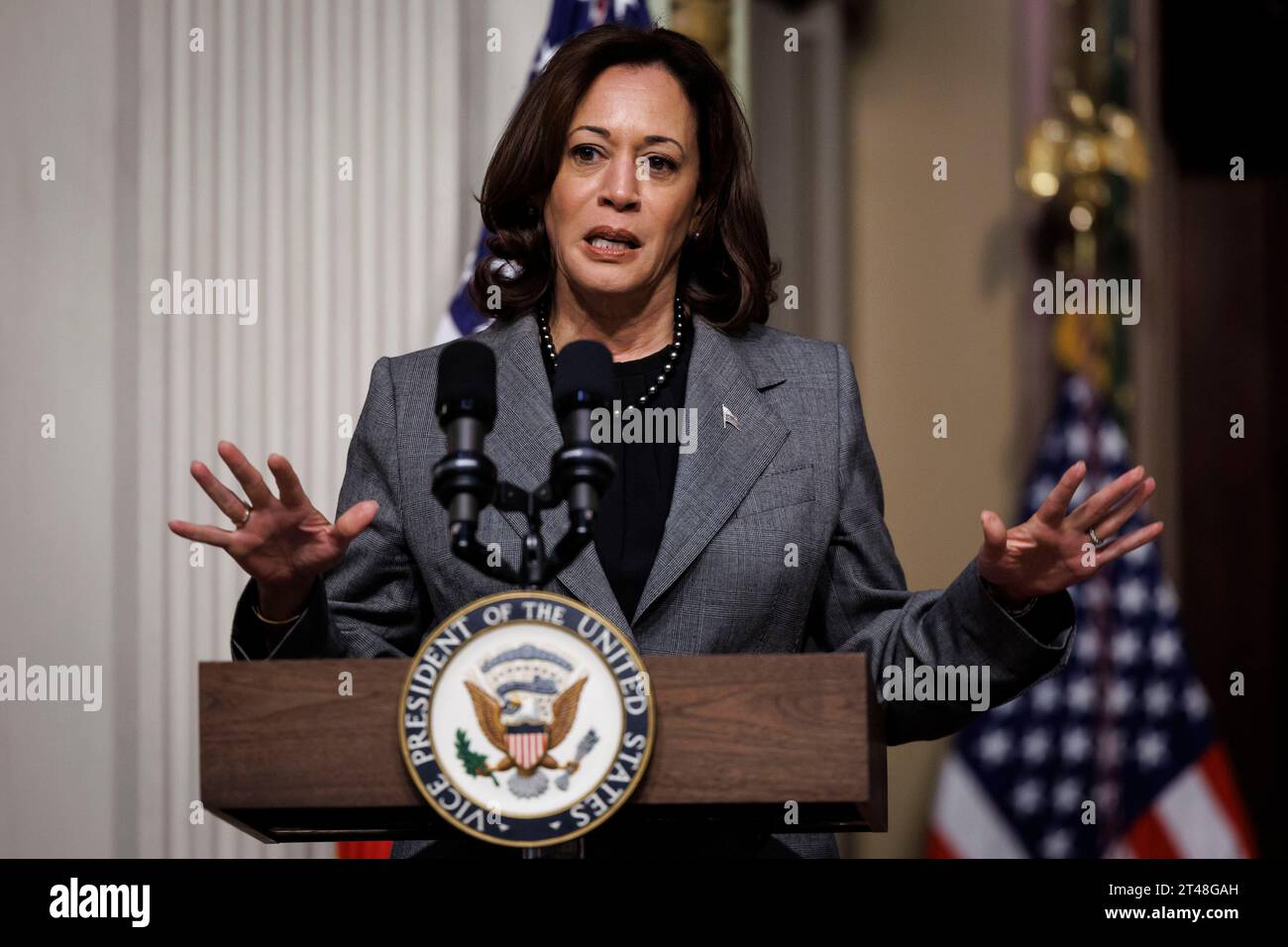 Washington, DC, USA. 26th Oct, 2023. United States Vice President ...