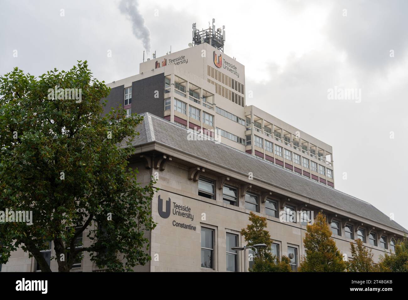 University of Teesside Constantine Building in the town of ...