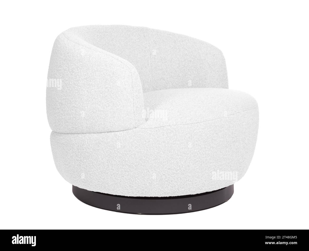 Relax lounge chair isolated on a white background - White Stock Photo ...