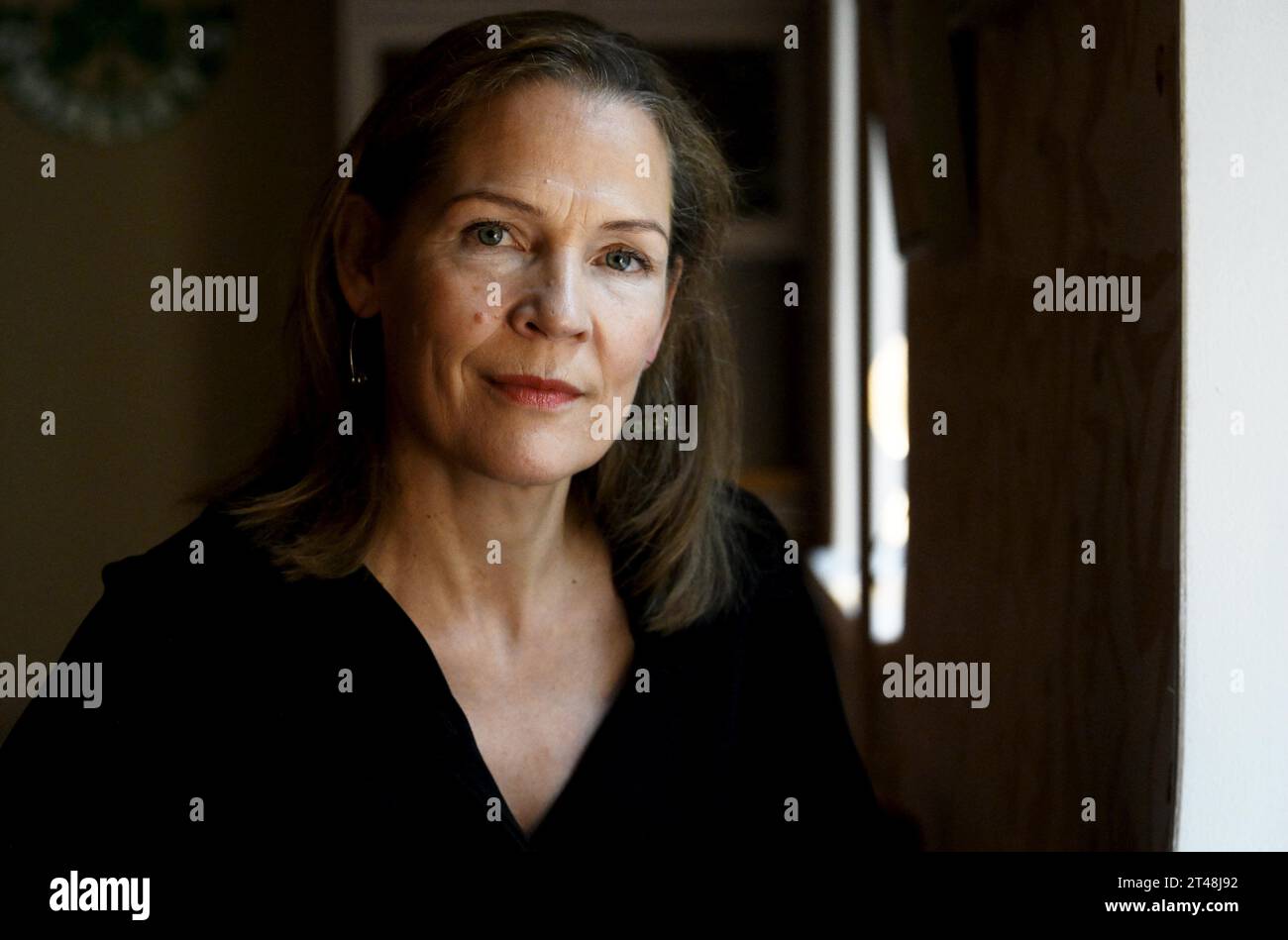 Norwegian writer Åsne Seierstad in Helsinki, Finland on October 27 ...