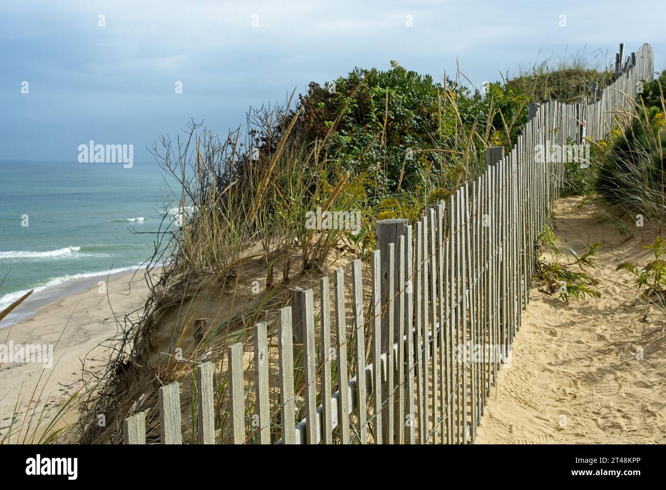 Picket Fence Cape Cod Beach Bank Street Beach Harwich... Cape Cod,