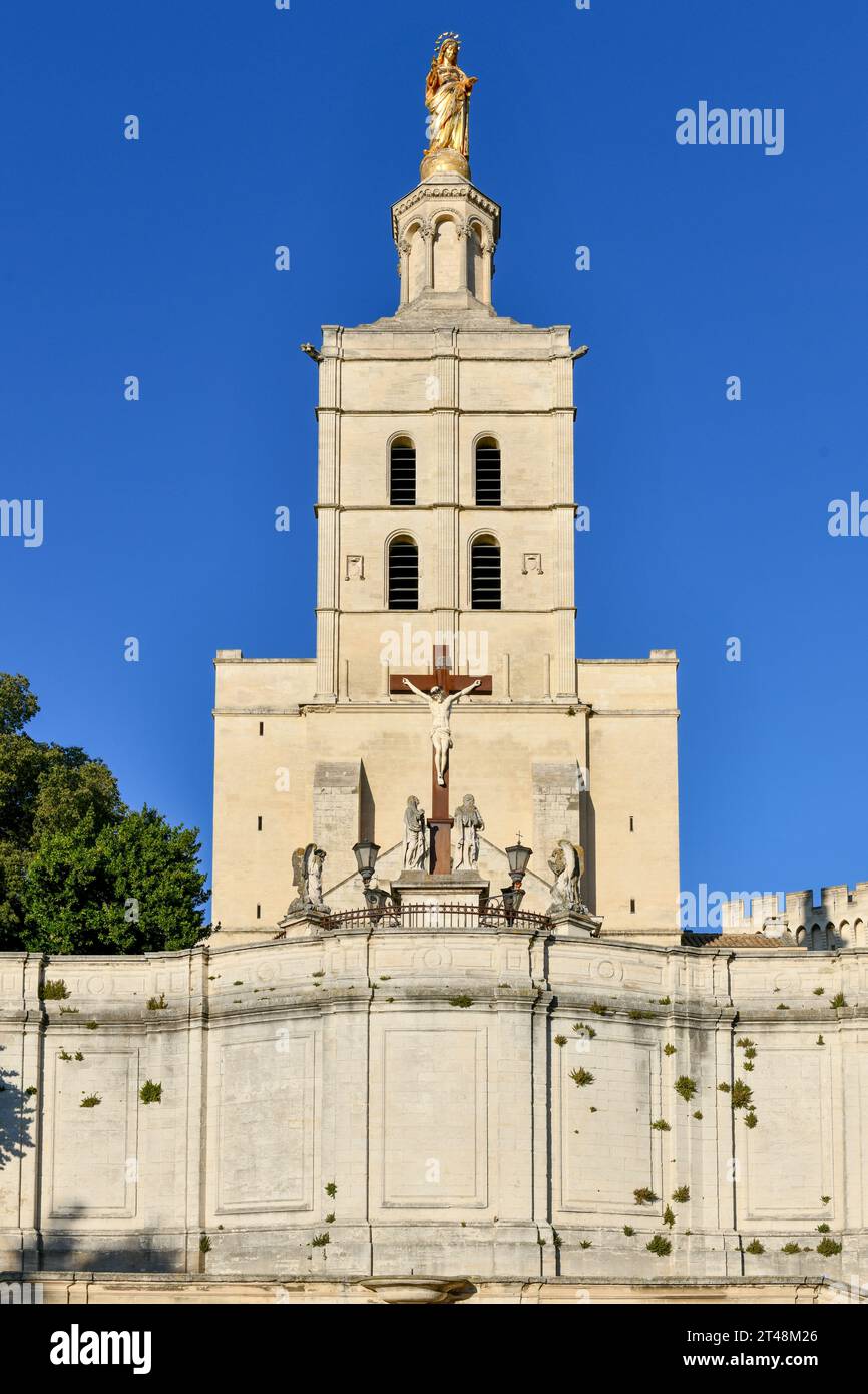 Avignon Cathedral is a Roman Catholic church located next to the Palais ...