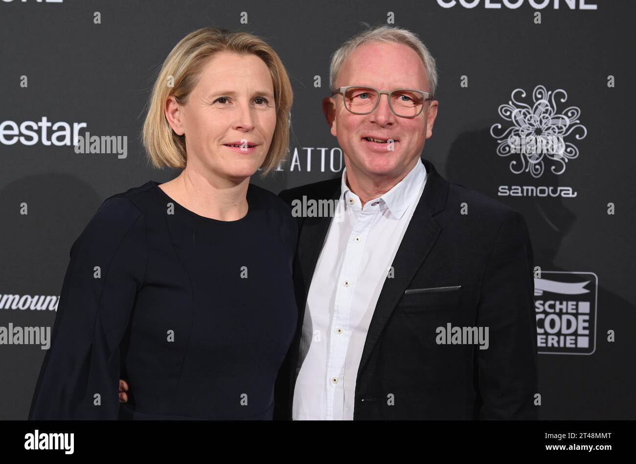 Moderatorin Susan Link und ihr Ehemann Wolfgang Link kommt zu der ...