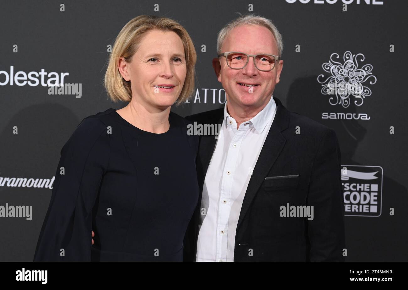 Moderatorin Susan Link und ihr Ehemann Wolfgang Link kommt zu der ...