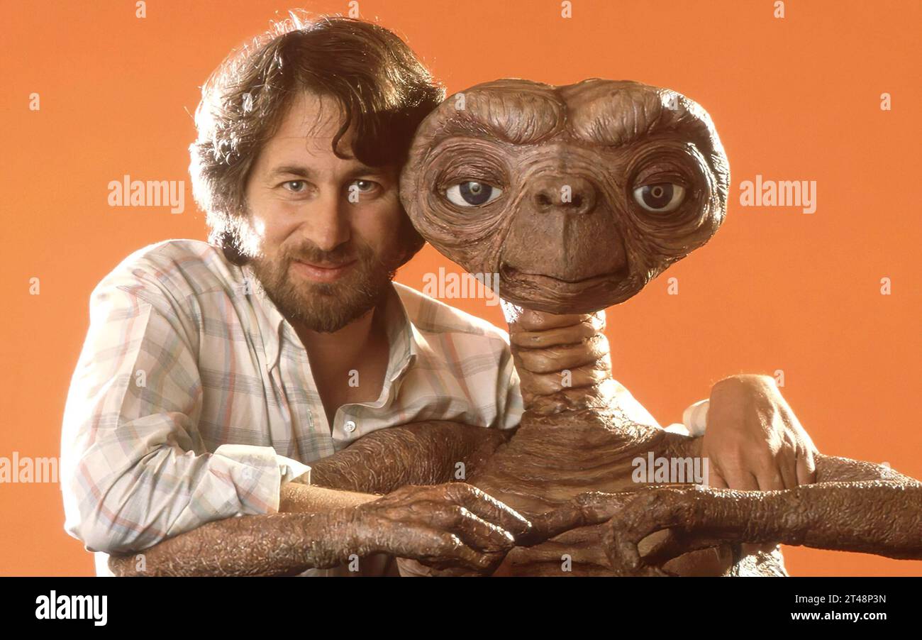 STEVEN SPIELBERG in E. T. THE EXTRA-TERRESTRIAL (1982), directed by STEVEN SPIELBERG. Credit ...