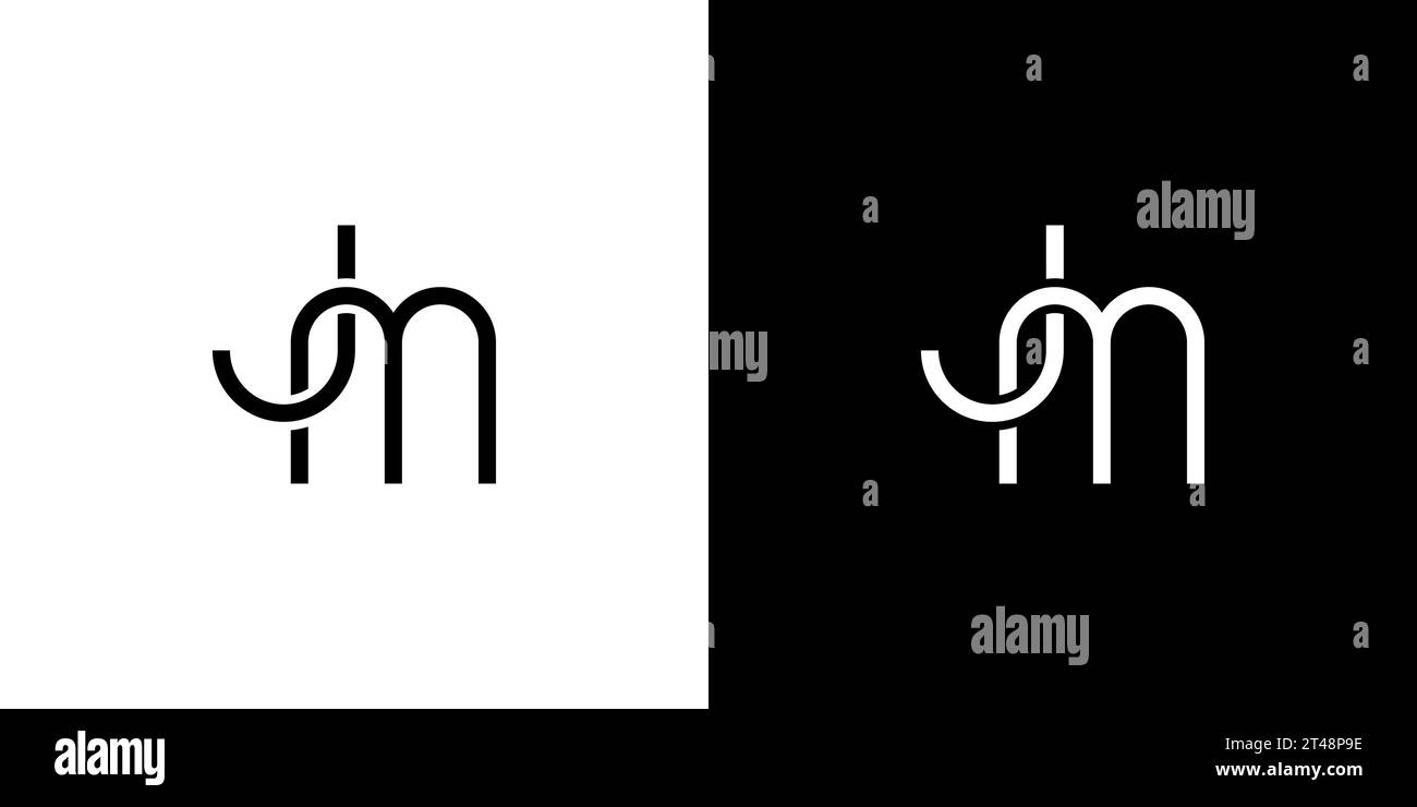 Jm logo, Jm Monogram, Initial Jm Logo, Letter Jm logo, Icon, Vector Stock Vector Image & Art - Alamy