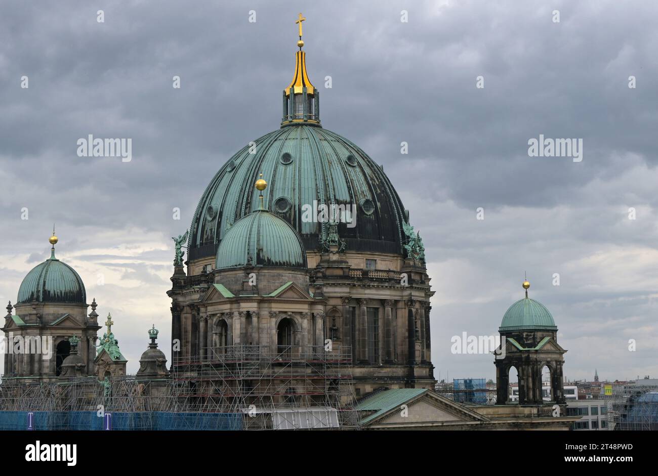 berlin cathedral domes Stock Photo - Alamy