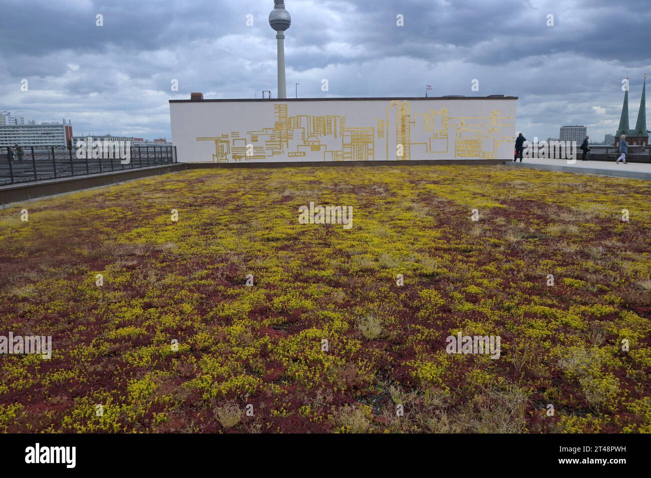 roof terrace humboldt museum berlin Stock Photo - Alamy