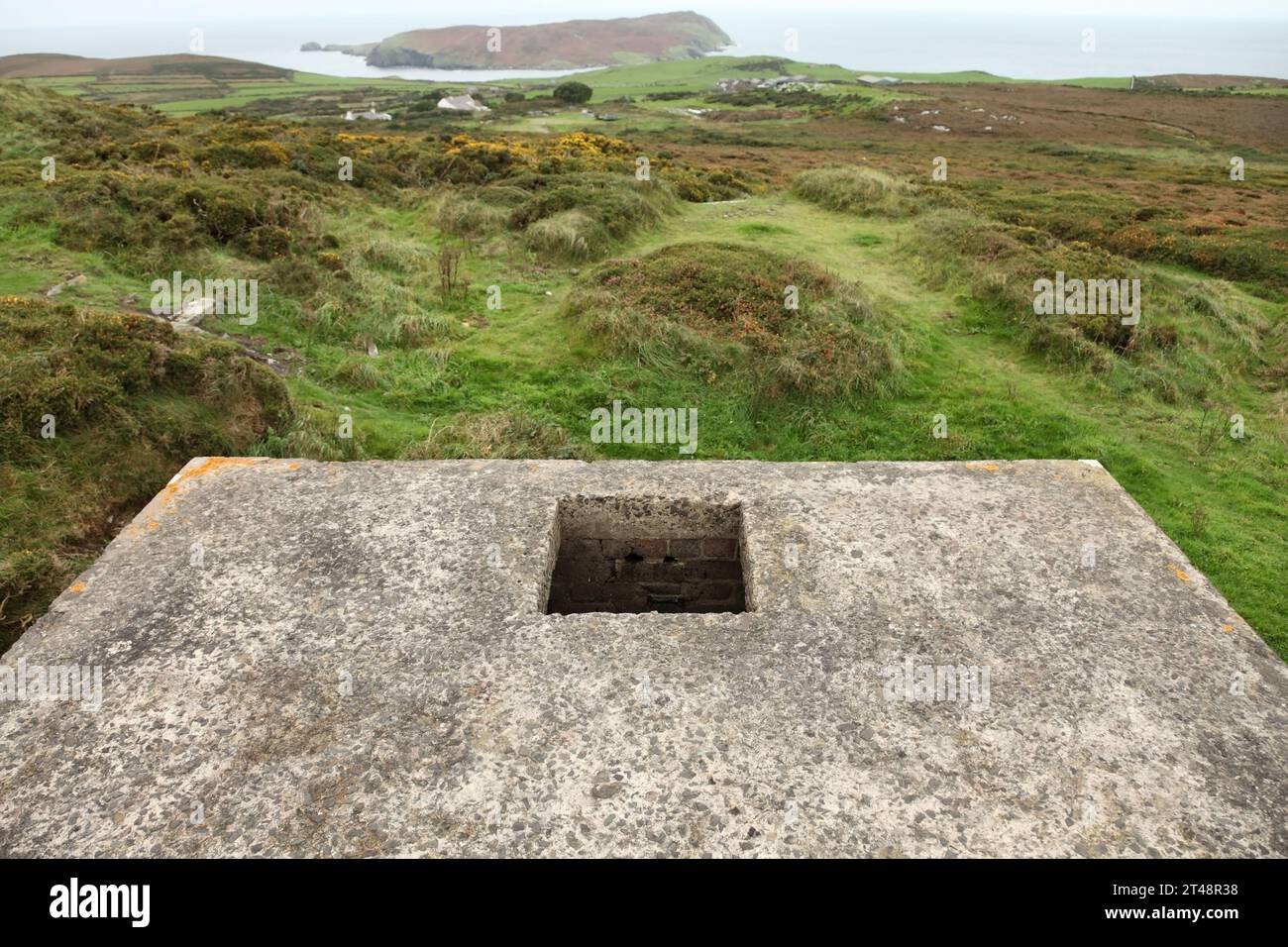 Defensive bunker at the site of the World War 2 Chain Home Low (CHL ...