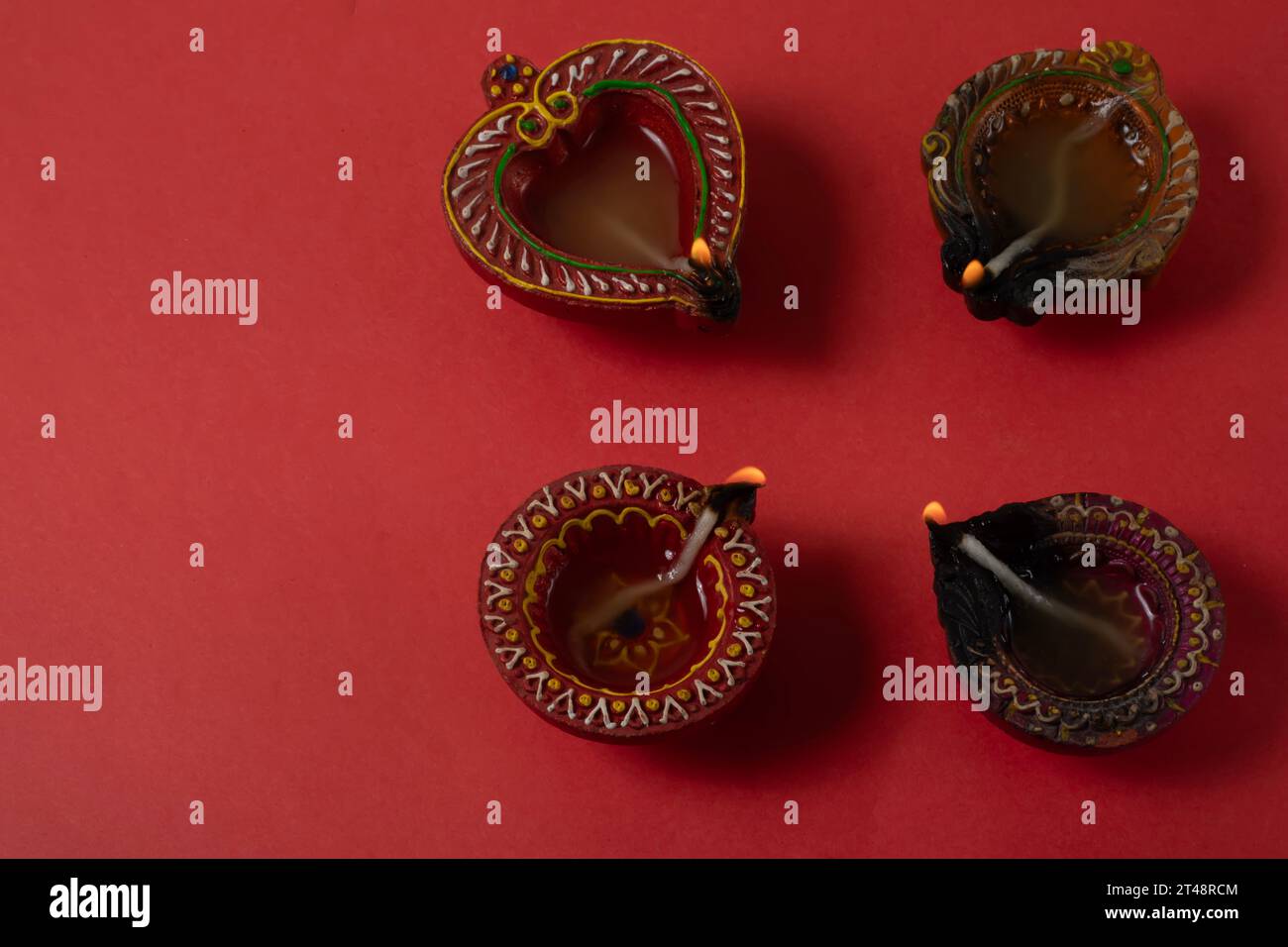 Happy Diwali and Kartika Deepam Festival Greetings - Clay diya oil ...