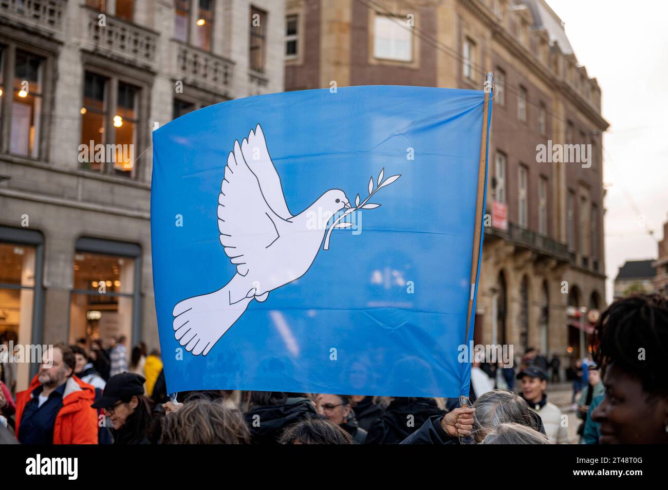 Amsterdam The, Netherlands. 29th Oct, 2023. With a notable absence of ...