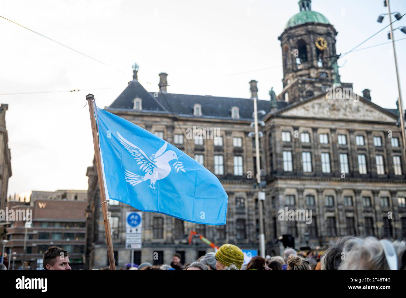 Amsterdam The, Netherlands. 29th Oct, 2023. With a notable absence of ...