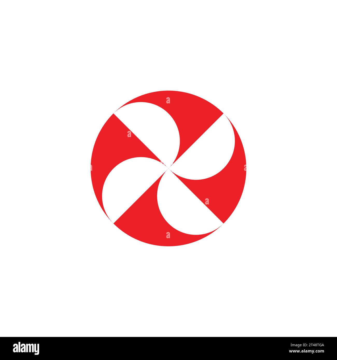 letter x turbine fan simple round logo vector Stock Vector Image & Art ...