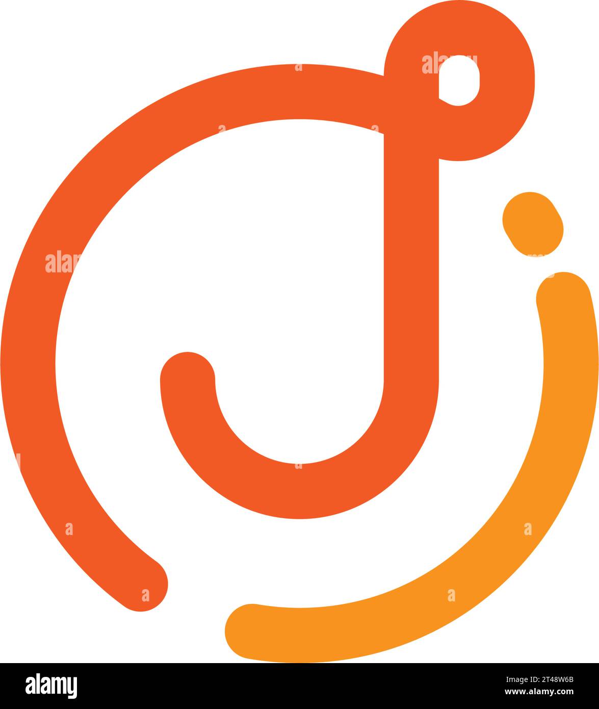 Ji logo, Ji Monogram, Initial Ji Logo, Letter Ji logo, Icon, Vector ...