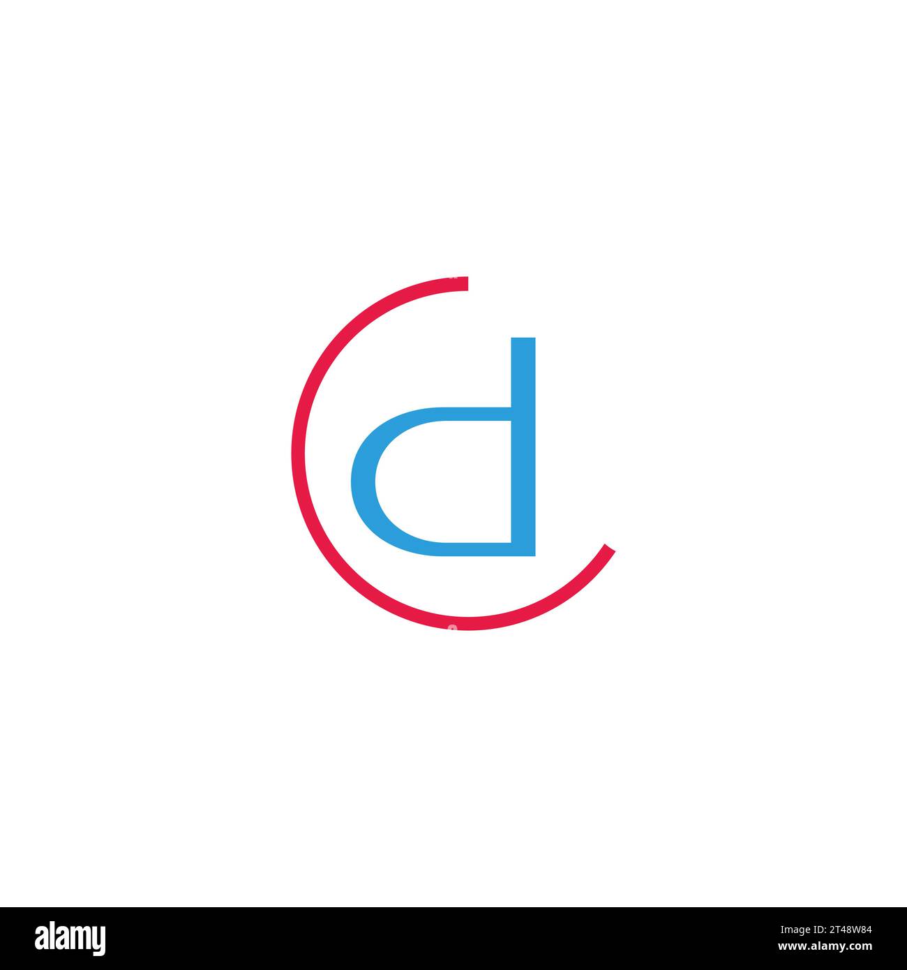 letter cd motion circle abstract logo vector Stock Vector Image & Art ...