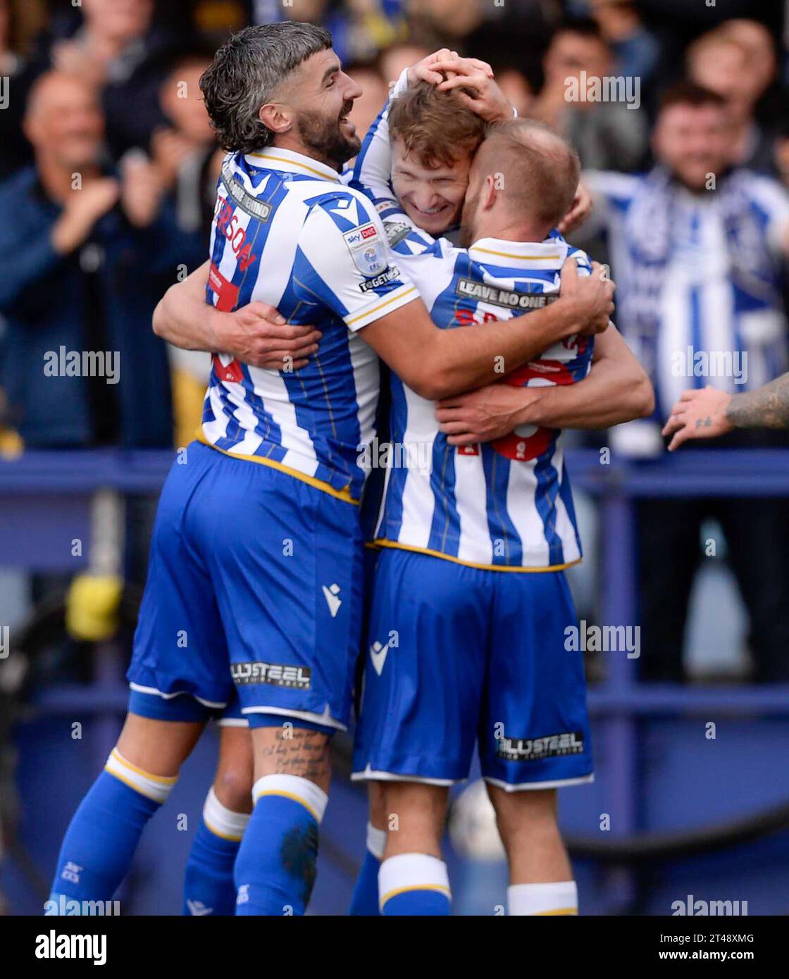 Sheffield, UK. 29th Oct, 2023. Sheffield Wednesday forward Michael ...