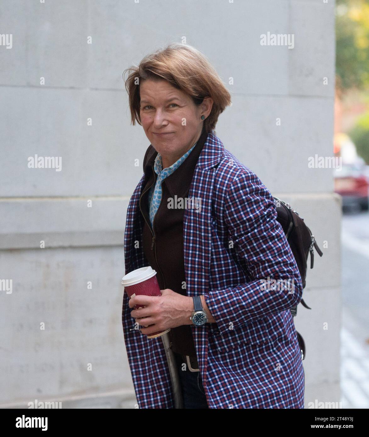 London, England, UK. 29th Oct, 2023. Economic and journalist STEPHANIE ...