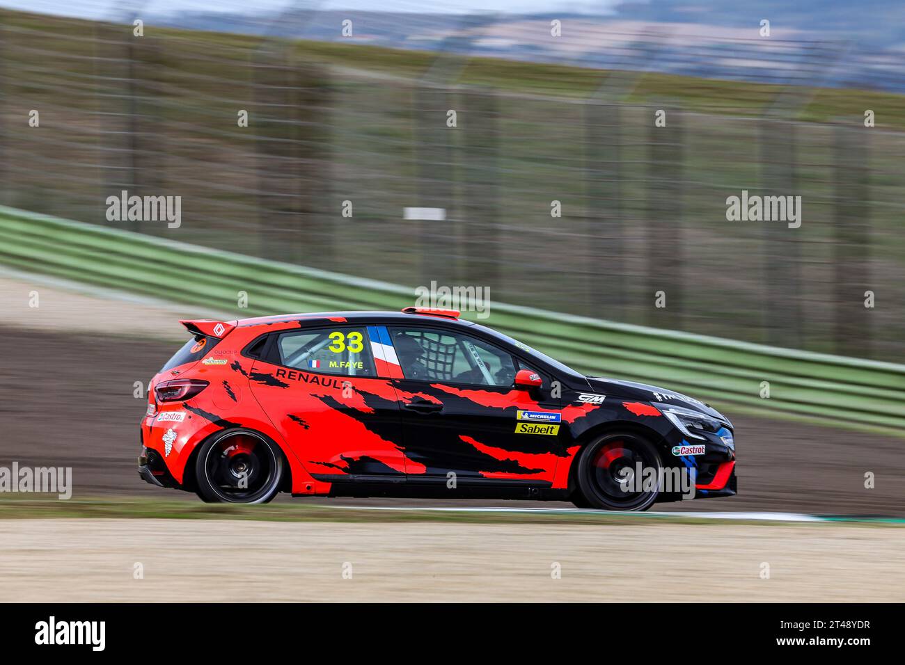 33 FAYE Michel FRA, GM Sport, Clio cup series, action during the 12th ...