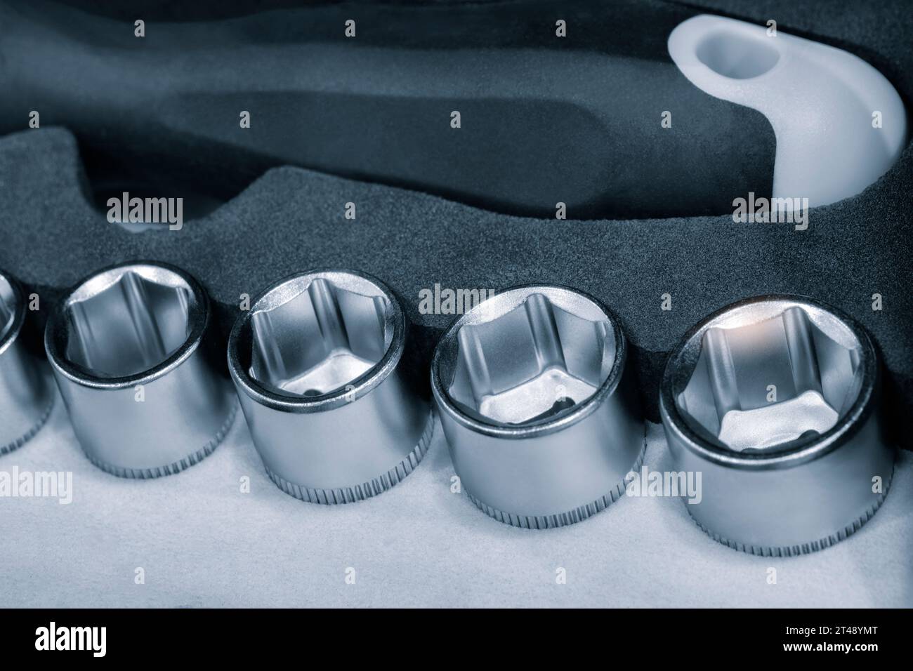 Hardware toolkit with many different garage equipment. Automobile fix ...