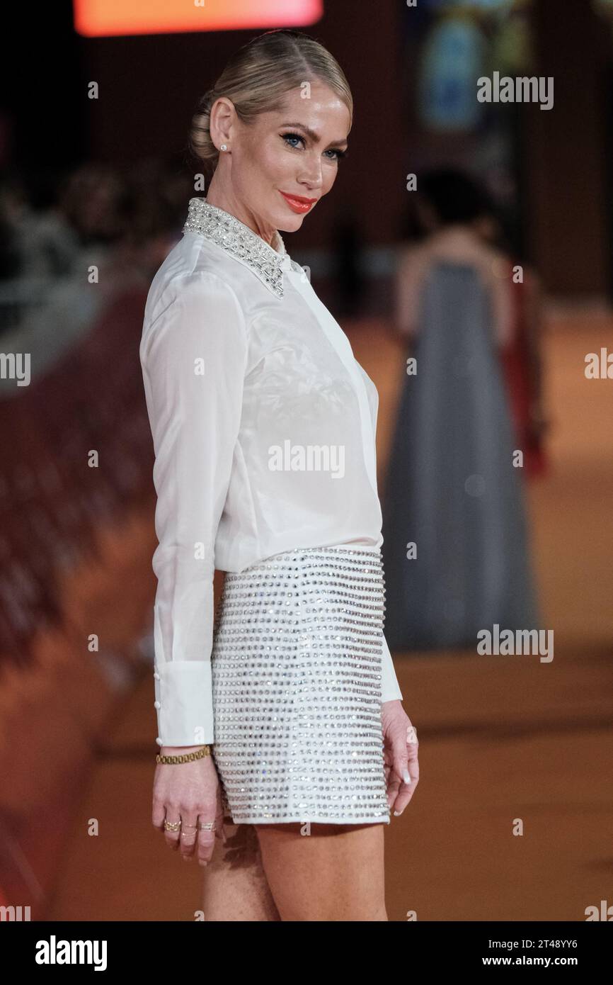Rome, Italy. 28th Oct, 2023. Jenny Shakeshaft attends a red carpet for ...
