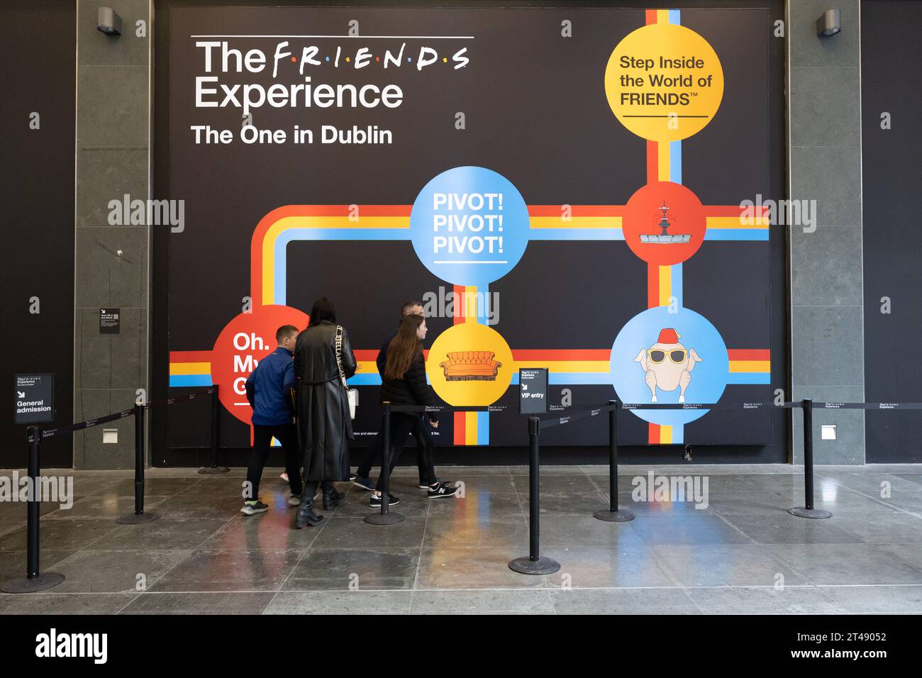 The Friends Experience in Dublin, as Friends actor Matthew Perry has ...