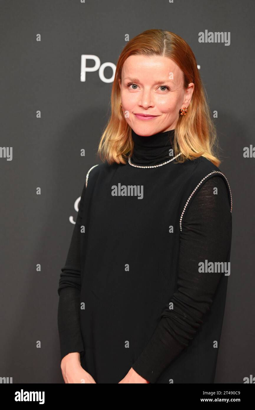 Cologne, Germany. 23rd Oct, 2023. Actress Karoline Schuch comes to the ...