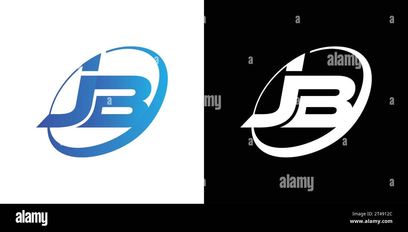 JB logo, JB Monogram, Initial JB Logo, Letter JB logo, Icon, Vector ...