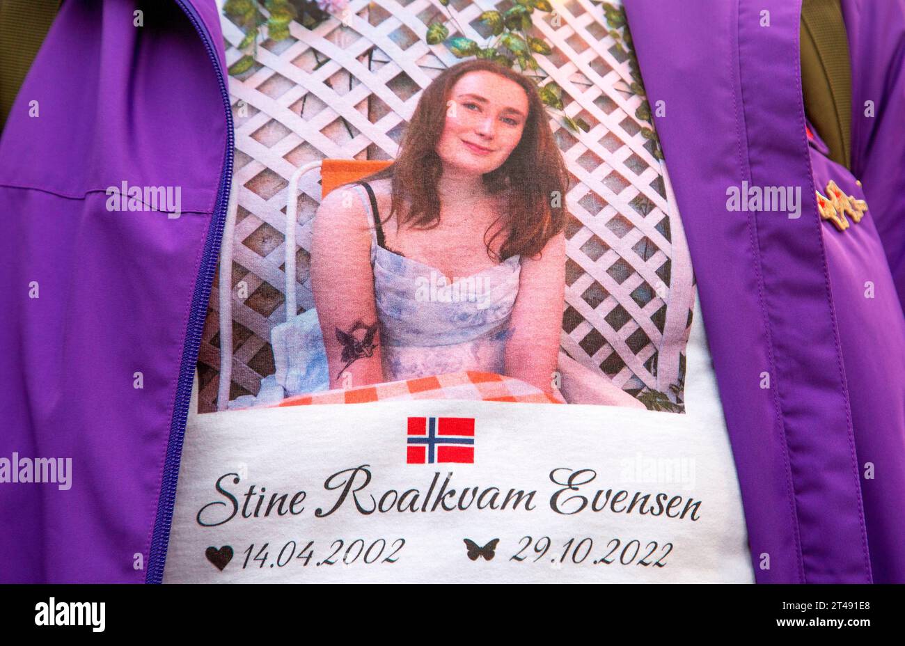 Itaewon tragedy, Oct 29, 2023 : A family member of Stine Roalkvam ...