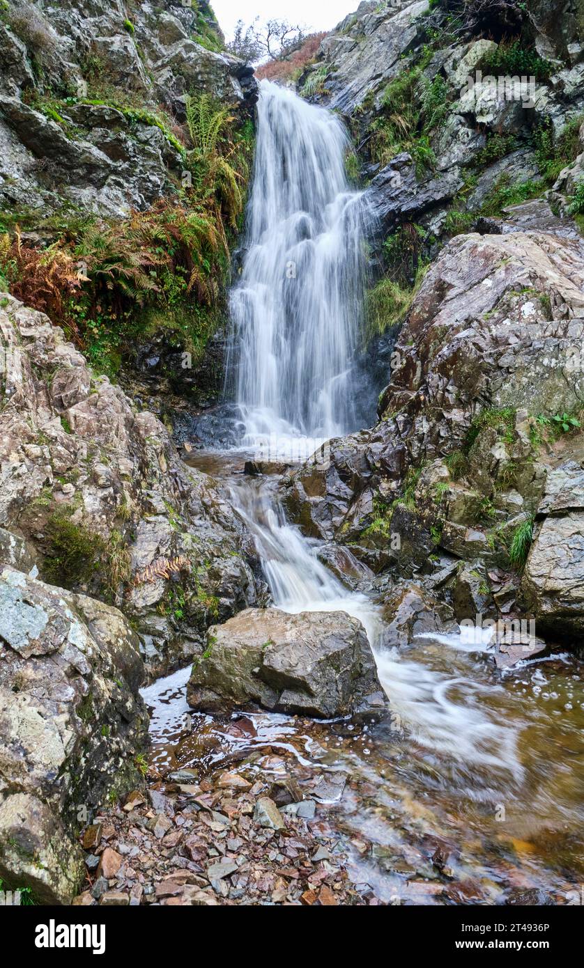 Lightspout Waterfall, Long Mynd, Church Stretton, Shropshire Stock ...