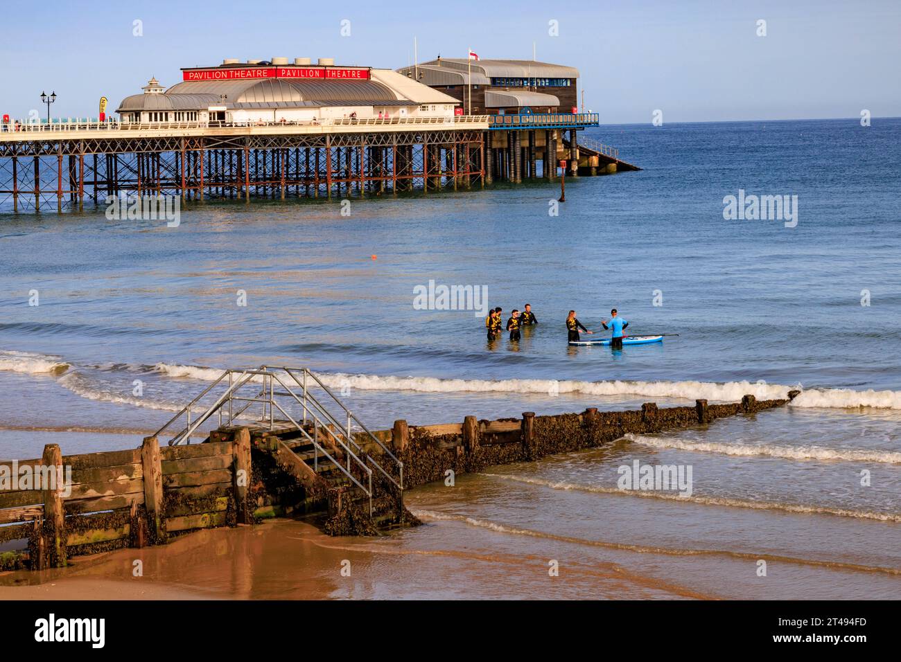 The Grade II Listed seaside pier and a paddle board lesson in Cromer ...