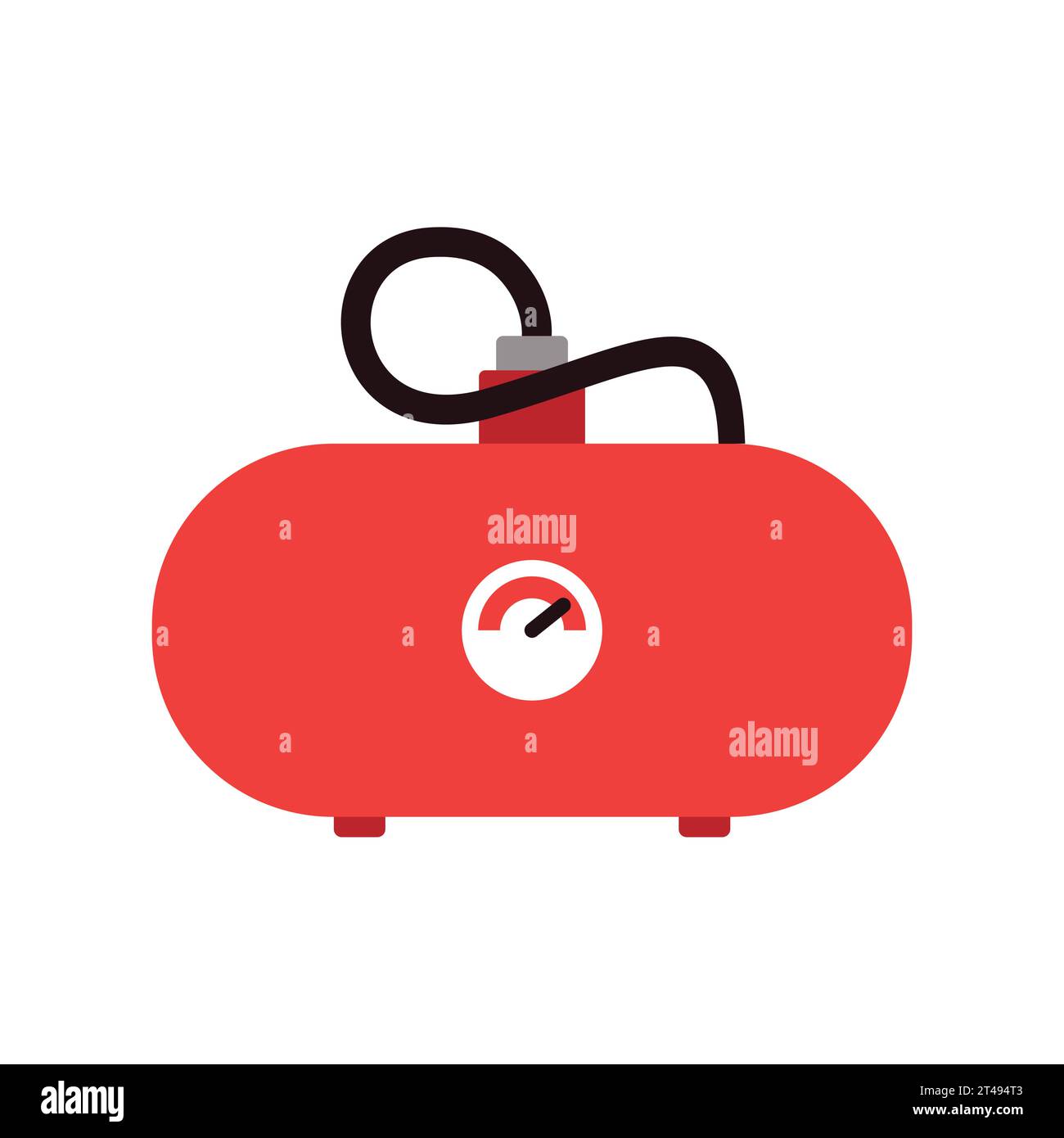 Fire extinguisher color icon. Portable fire-fighting equipment. Vector ...