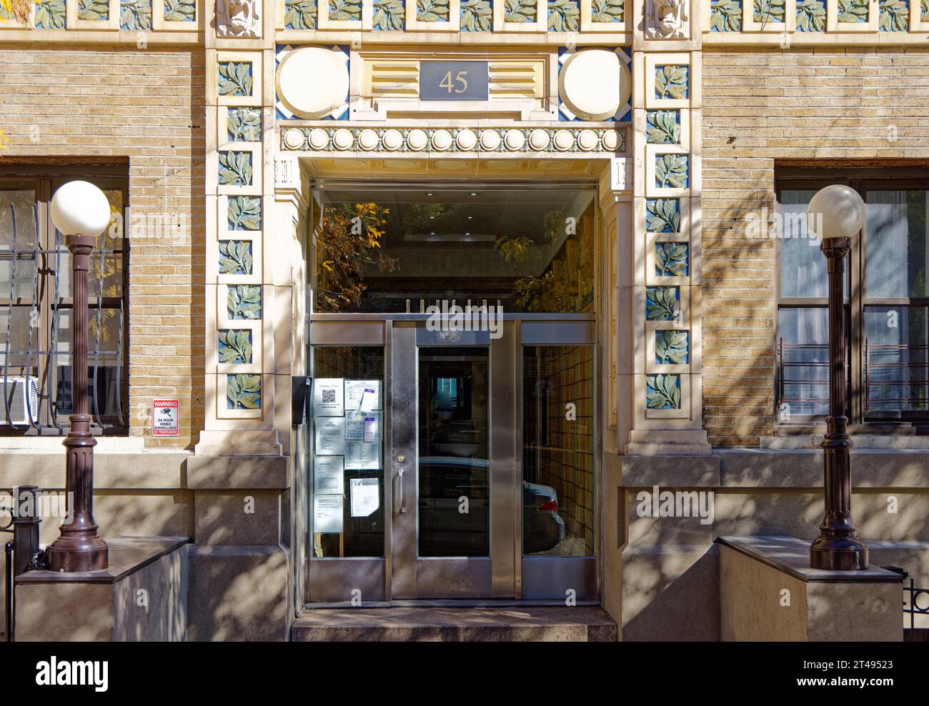 Emery Roth designed 45 Tiemann Place, built in 1909; the building was ...