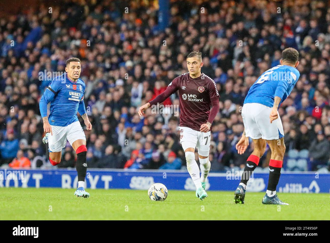 29 Oct 23. Glasgow, UK. In a Scottish Premiership football match ...