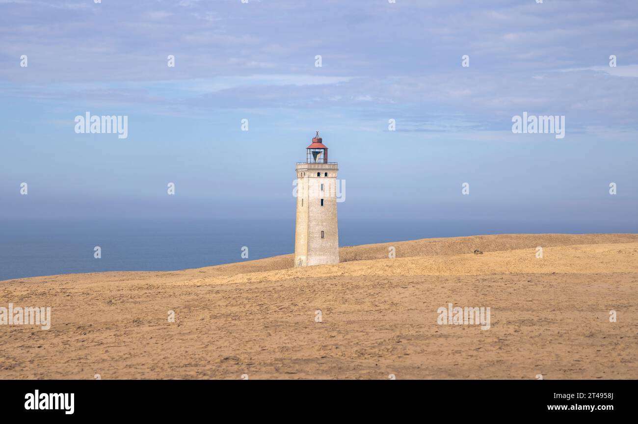 Famous Rubjerg Knude Lighthouse in Denmark Stock Photo - Alamy