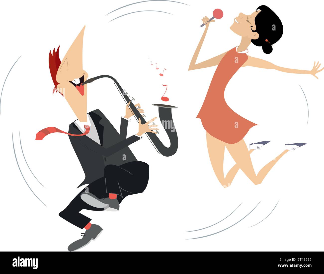 Chanson singer Stock Vector Images - Alamy