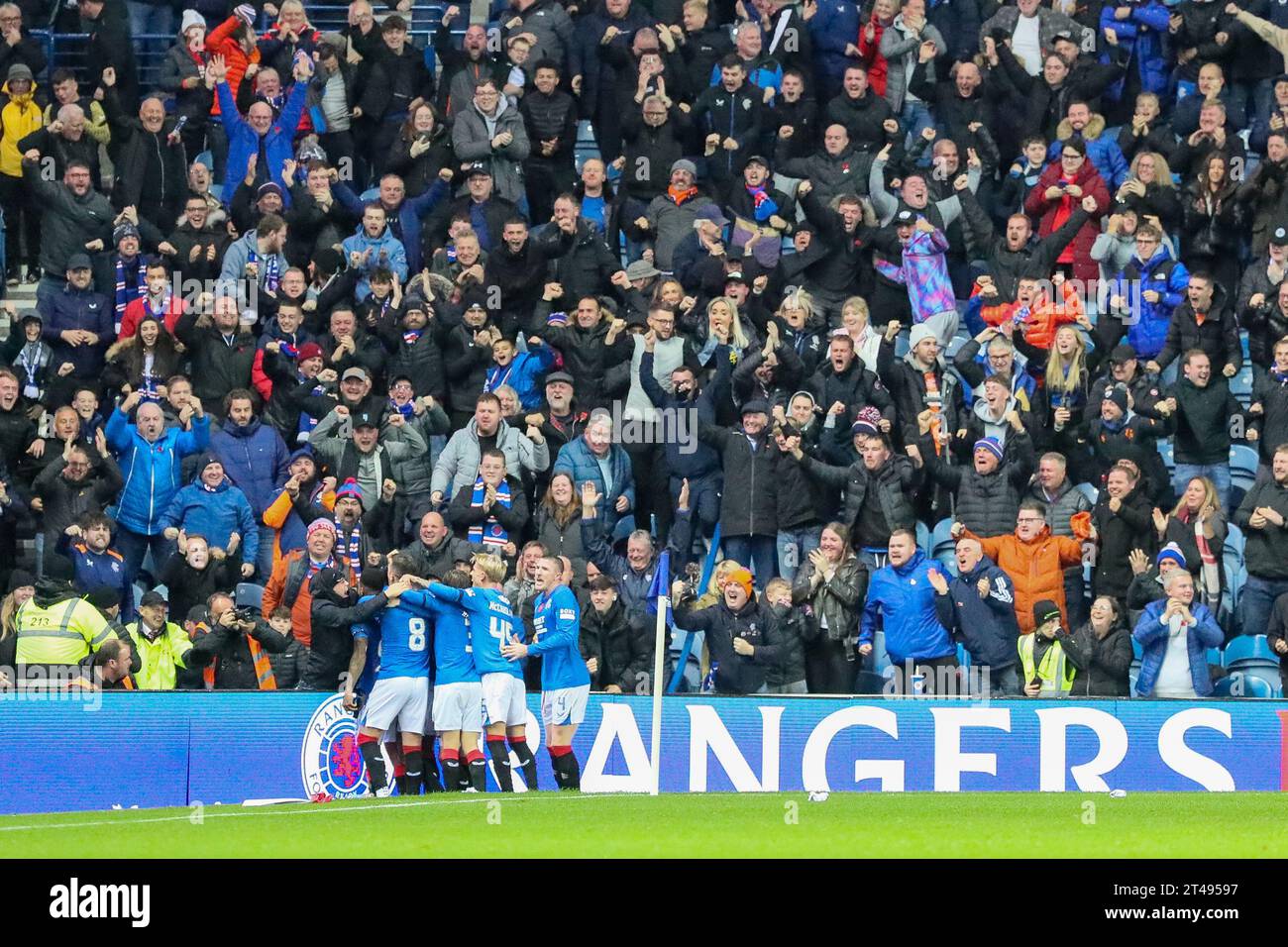 29 Oct 23. Glasgow, UK. In a Scottish Premiership football match ...