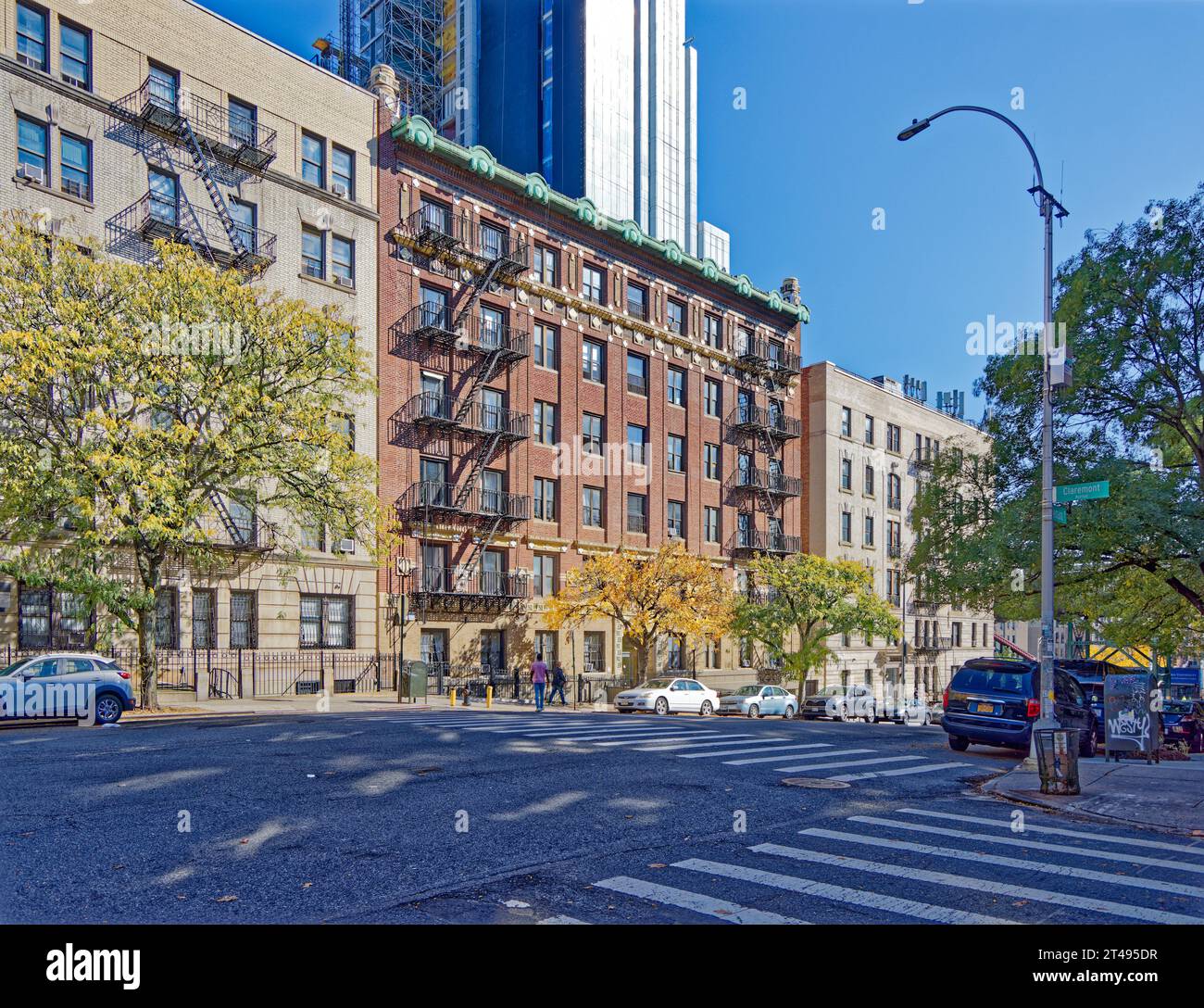 Emery Roth designed 45 Tiemann Place, built in 1909; the building was ...