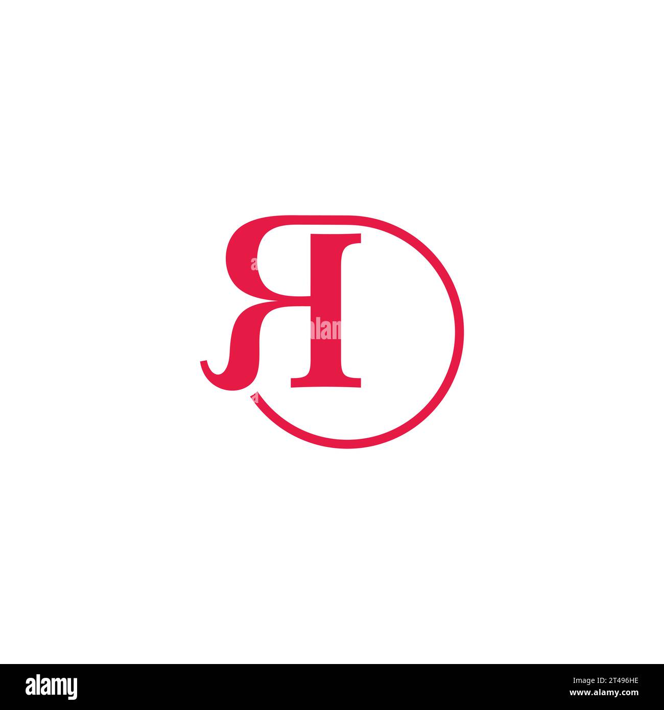 letter dr abstract circle round logo vector Stock Vector Image & Art ...