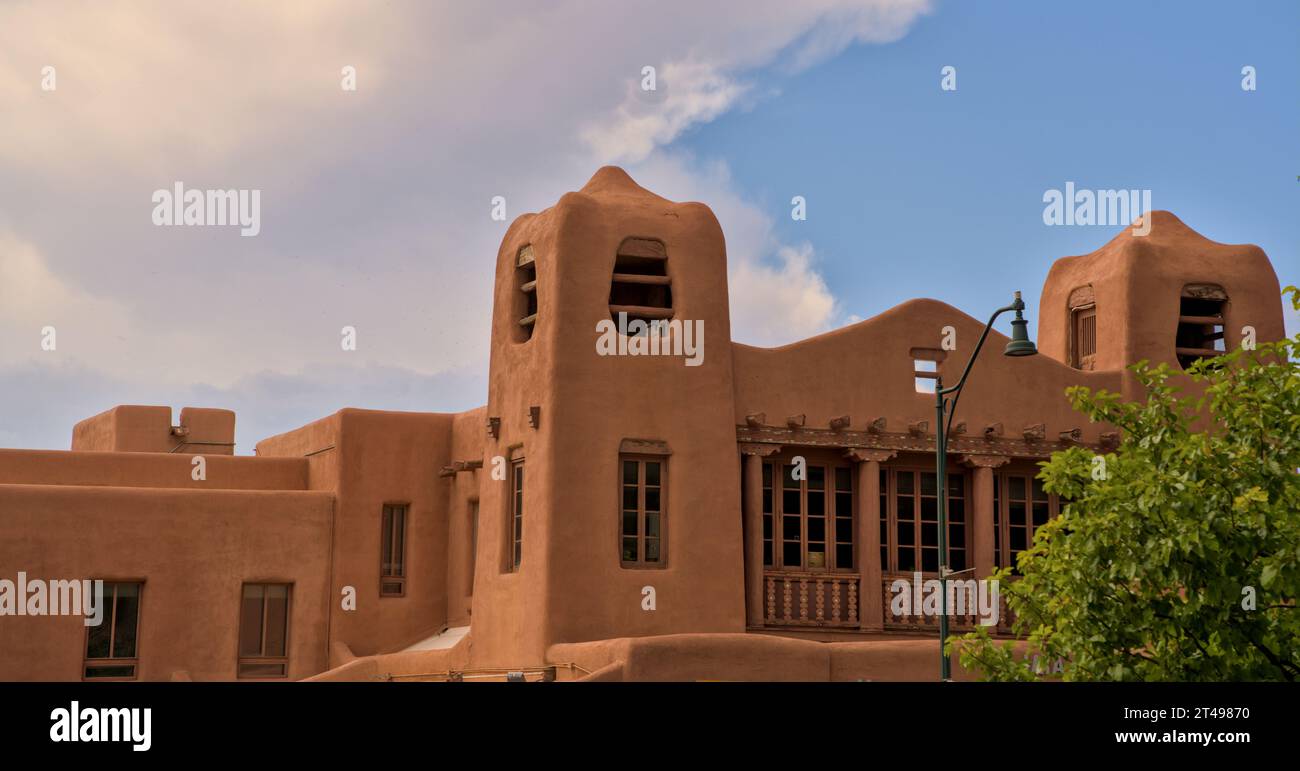 Buildings and art of the New Mexico Stock Photo - Alamy