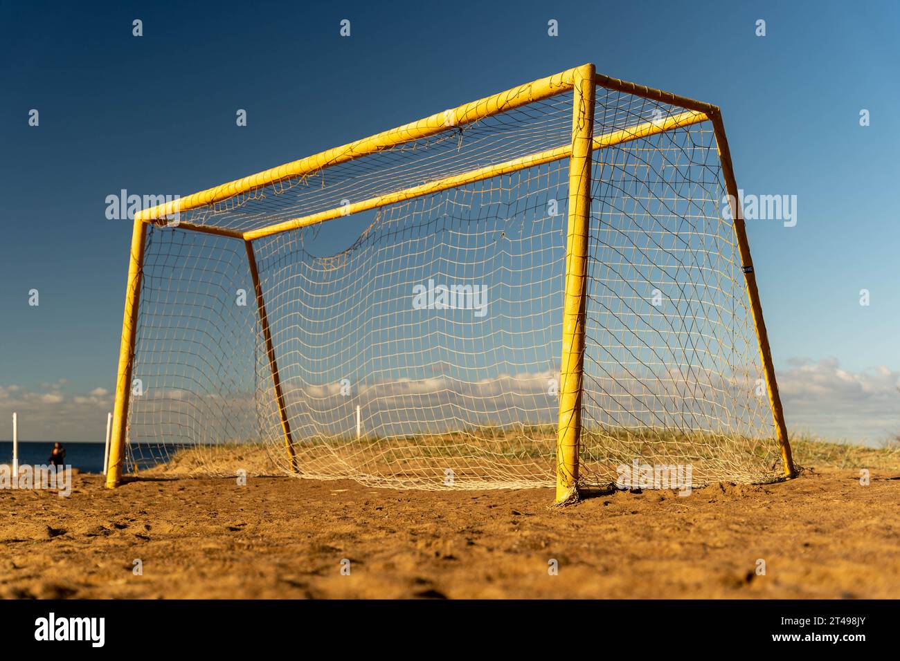 Soccer goal net with no background hi-res stock photography and images ...