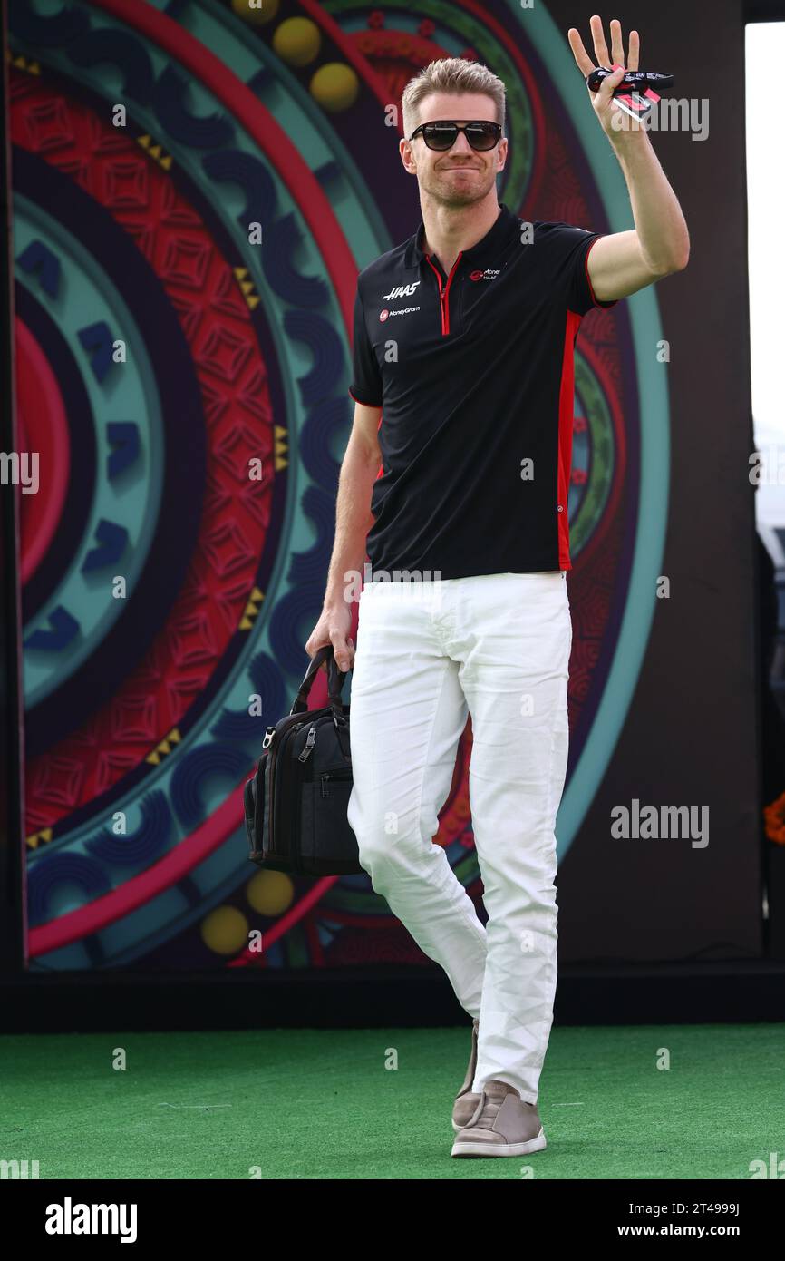 Mexico City, Mexico. 29th Oct, 2023. Nico Hulkenberg (GER) Haas F1 Team ...
