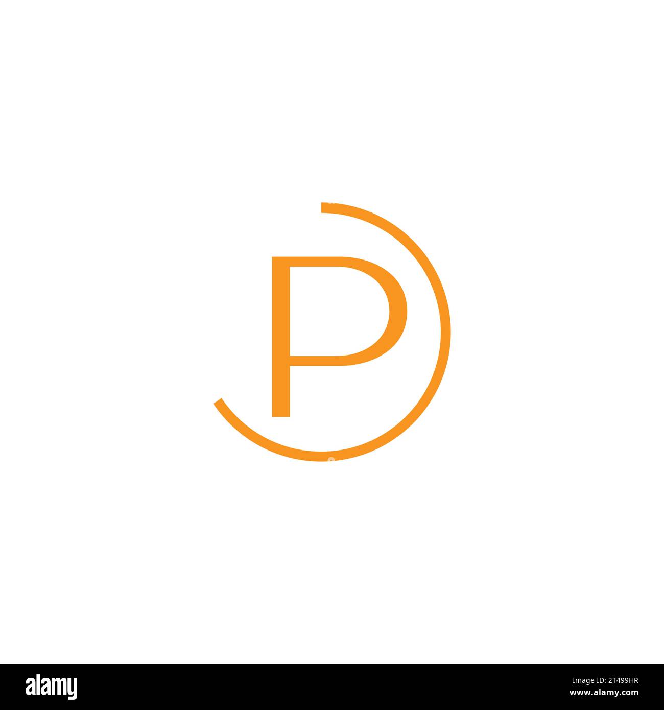 letter p simple smile logo vector Stock Vector Image & Art - Alamy